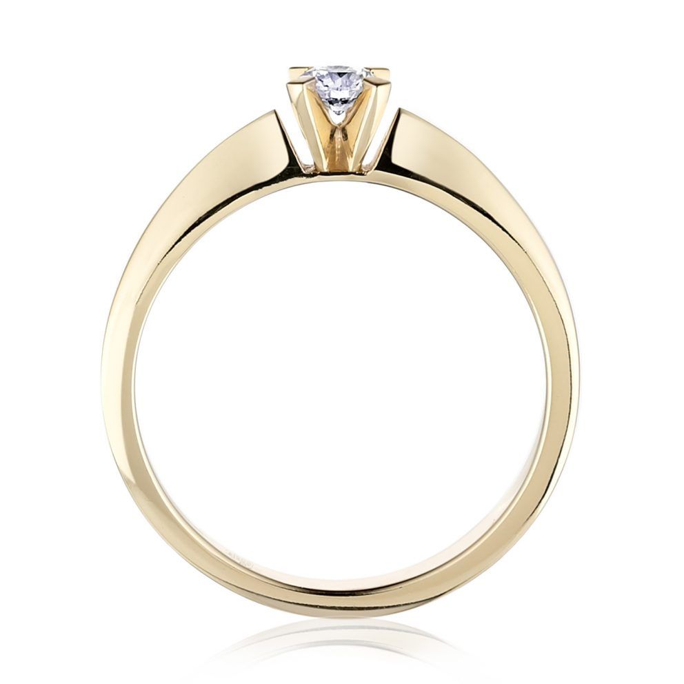 Zásnubný prsteň Maurícia s diamantom - EGNE