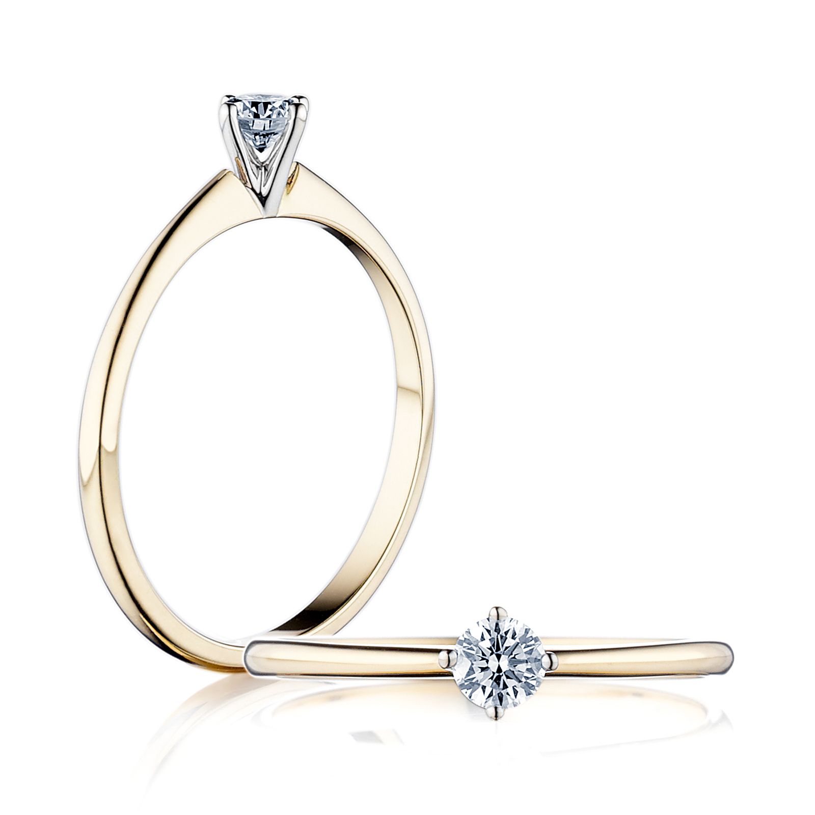 Zásnubné prstene zo zlata a platiny | EGNE