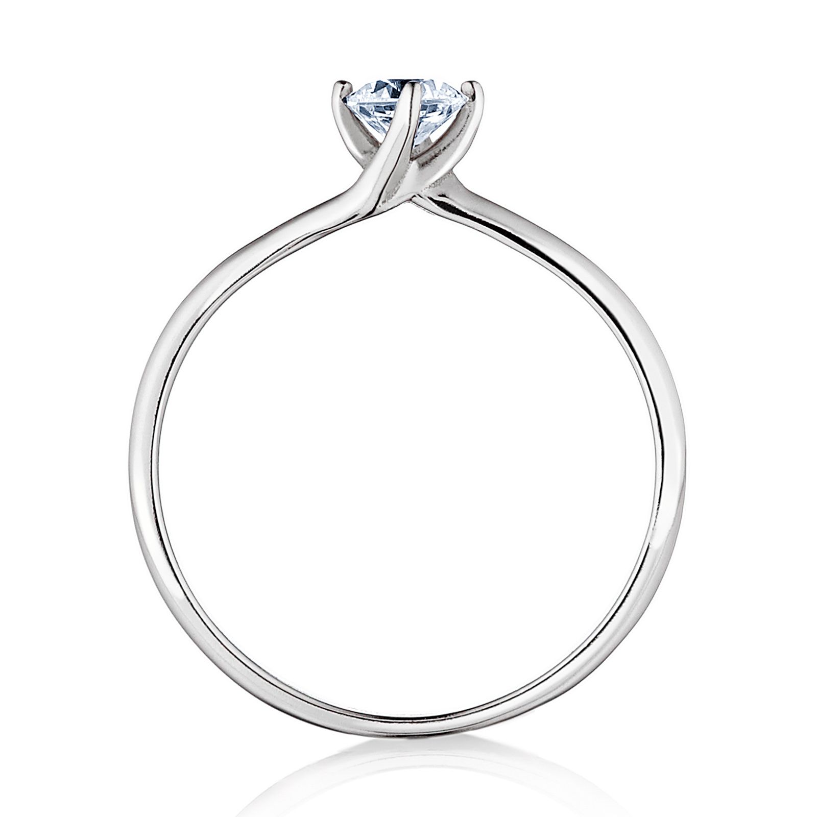 Zásnubný prsteň Chelsea s diamantom - EGNE