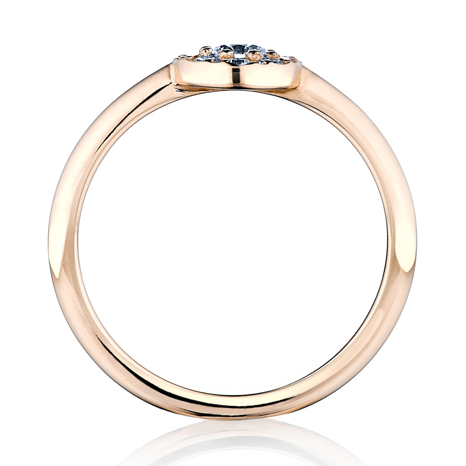 Zásnubný prsteň Sierra s diamantom - EGNE